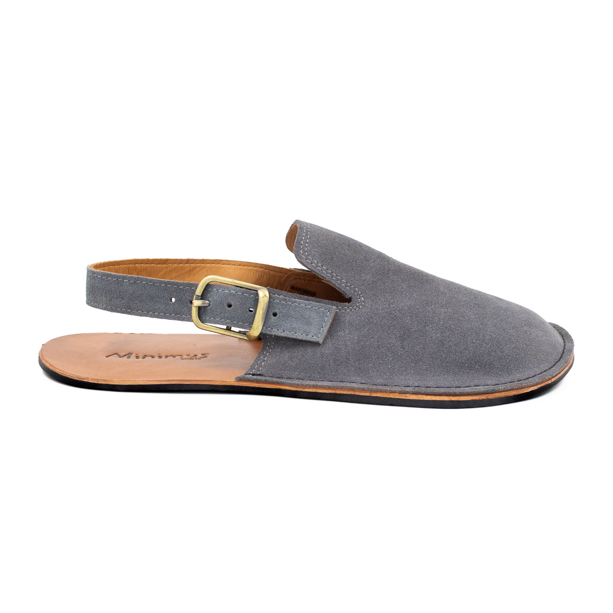 Zuecos Barefoot | Minimus Mallard Grey Suede – Cacles Barefoot